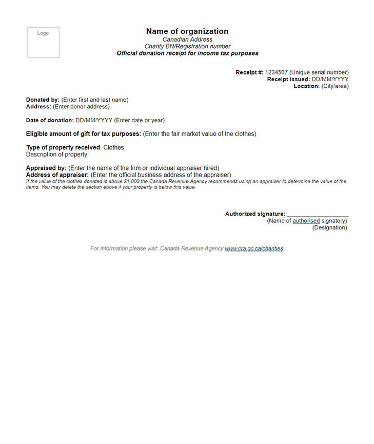 Tax Exempt Receipt Template Thisokreativelife